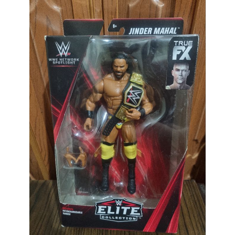 WWE Mattel Wrestling/Wrestler Elite Network Spotlight Jinder Mahal MISB ... WWE Mattel Wrestling/Wrestler Elite Network Spotlight Jinder Mahal MISB ...