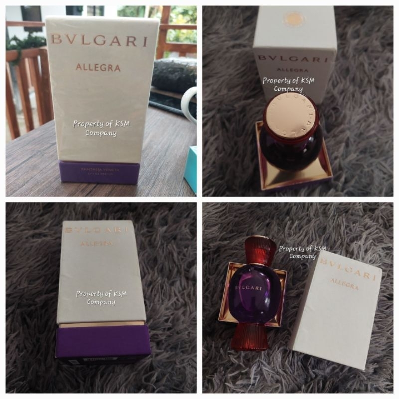 BVL*GARI ALLEGRA FANTASIA VENETA EAU DE PARFUM 100ml FOR WOMEN, MADE IN ...