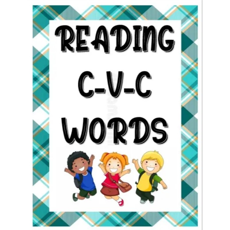 Reading CVC Words (24 pages) free bookbind | Shopee Philippines