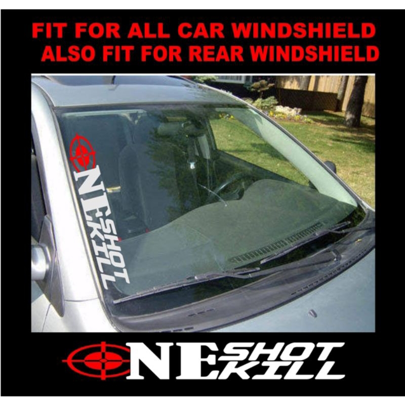 One Shot One Kill Sticker Design Fit for all Cars | Shopee Philippines