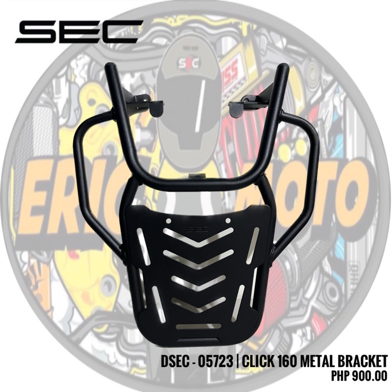 honda click 160 sec top box bracket metal warrior | Shopee Philippines