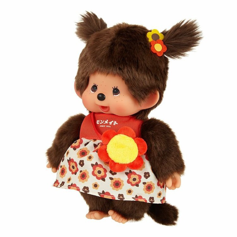 Sekiguchi Monchhichi Monmate Series M Girl H 26cm authentic Orange ...