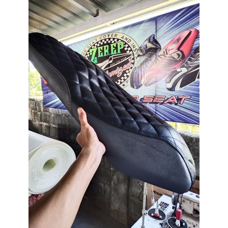 Honda Click VIP leather seat cover Only | Shopee Philippines