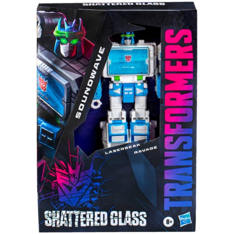 TRANSFORMERS SHATTERED GLASS SOUNDWAVE HASBRO PULSE CON 2022 EXCLUSIVE ...