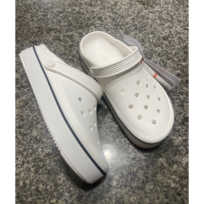 Crocs Off White/Sandals/Shoes UNISEX | Shopee Philippines
