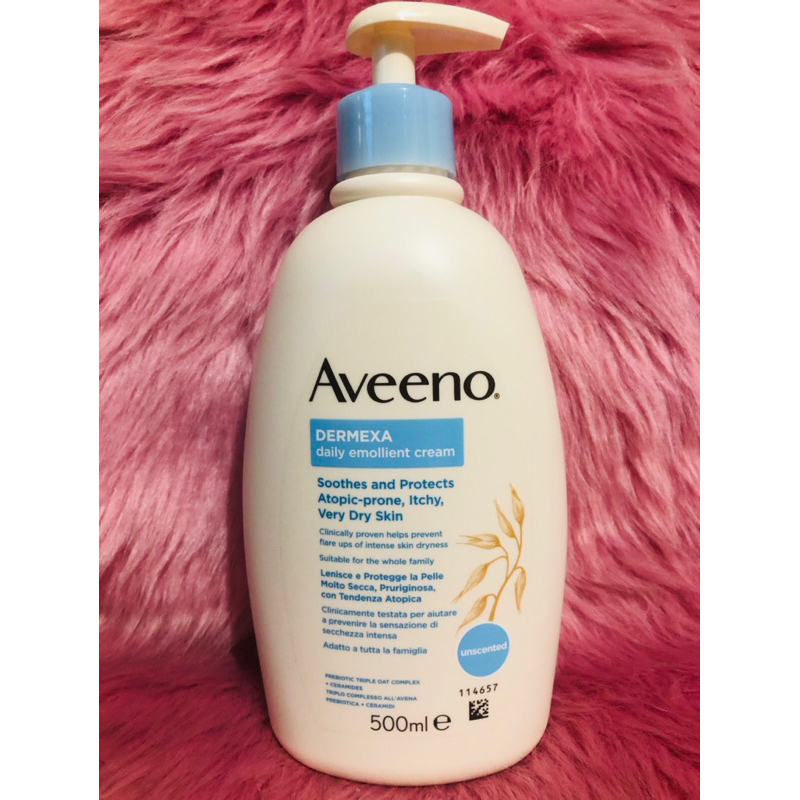 Aveeno Dermexa Daily Emollient Cream 500ml | Shopee Philippines