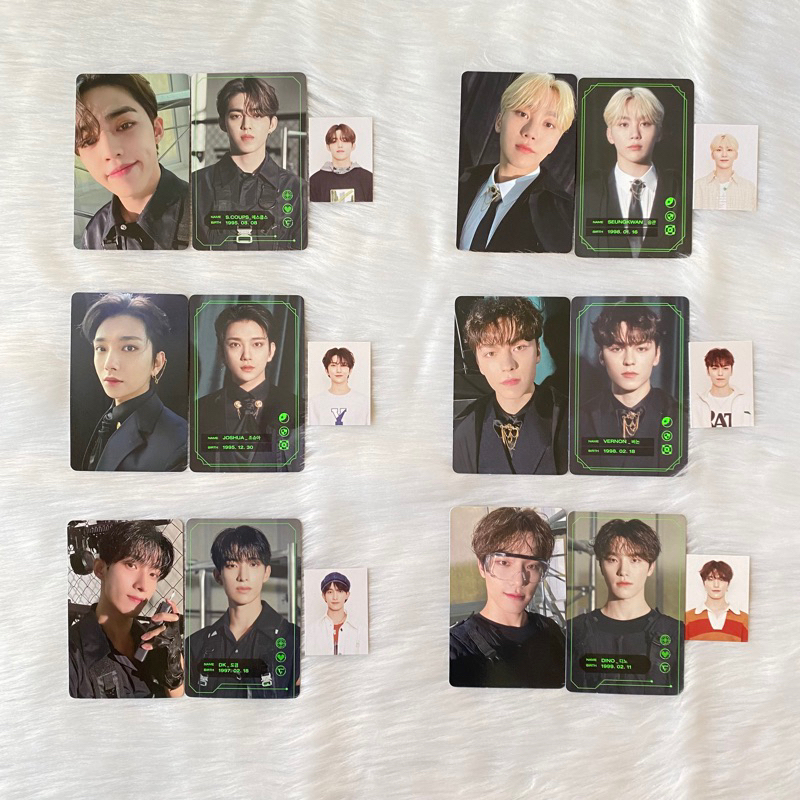 Seventeen Carat Membership Kit Gam3 Bo1 Game Boi Member Set | Shopee ...