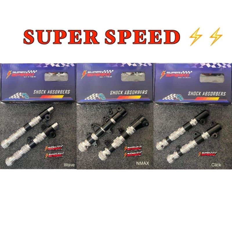 SUPER SPEED FRONT SHOCK FOR WAVE,CLICK NMAX | Shopee Philippines