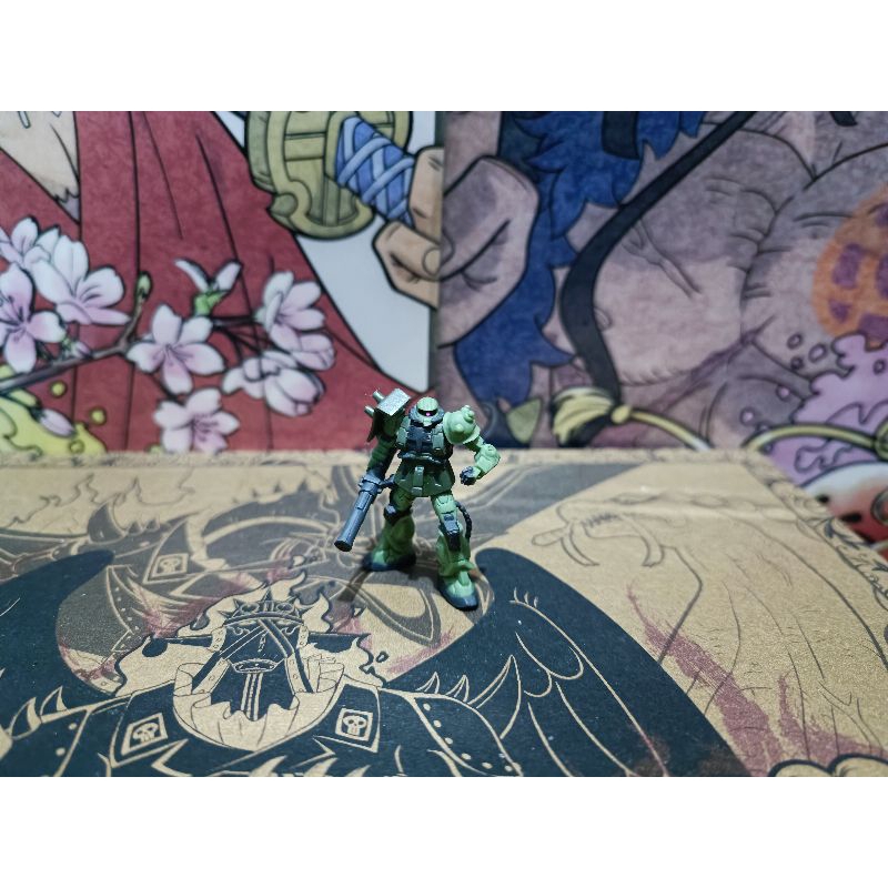 Authentic Green Zaku Gundam Figure | Shopee Philippines