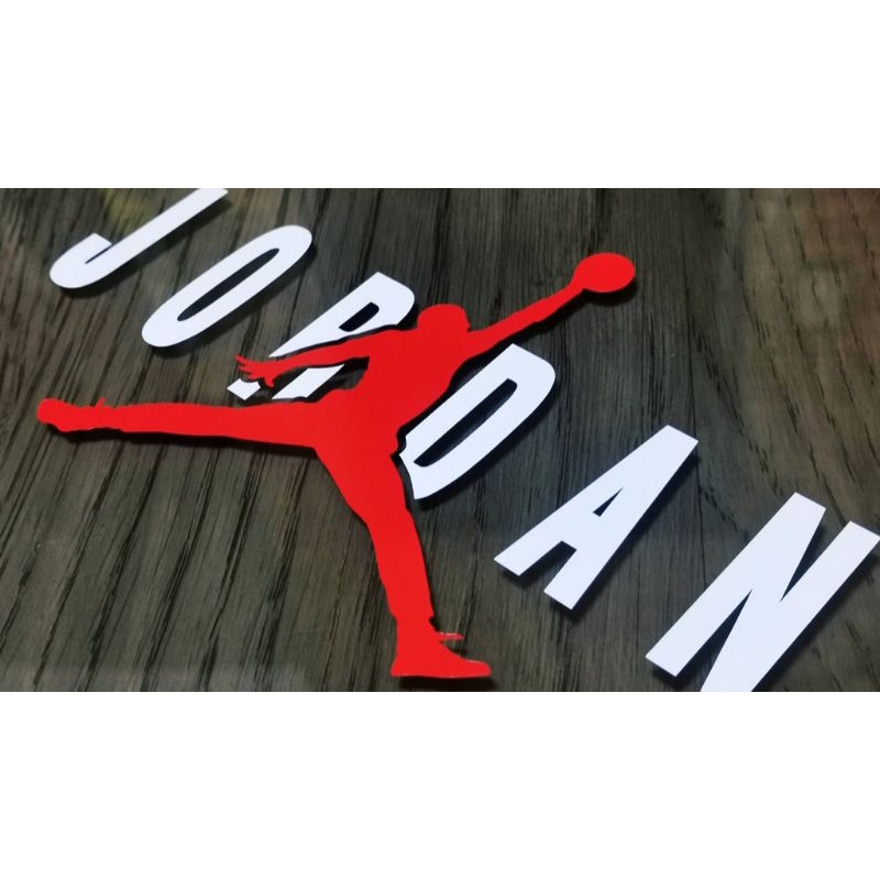 Jordan Logo Cutout Decals 100% WATERPROOF High Quality | Shopee Philippines