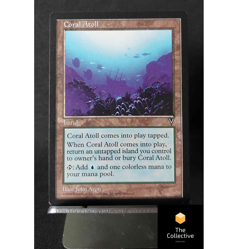 Magic the Gathering - MTG Card Game - Coral Atoll - [LAND] / [ID: LB1 ...
