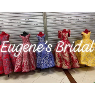 Filipiniana Gown/ Sagala /Gown For Birthday/Ball Gown For 7th Birthday ...