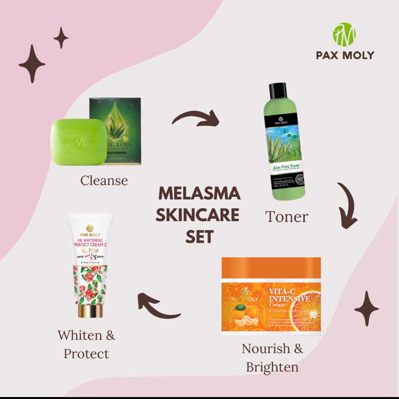 Pax Moly Anti Melasma Set (Korea) | Shopee Philippines