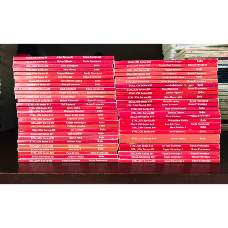 Stallion Series Complete Set | Shopee Philippines