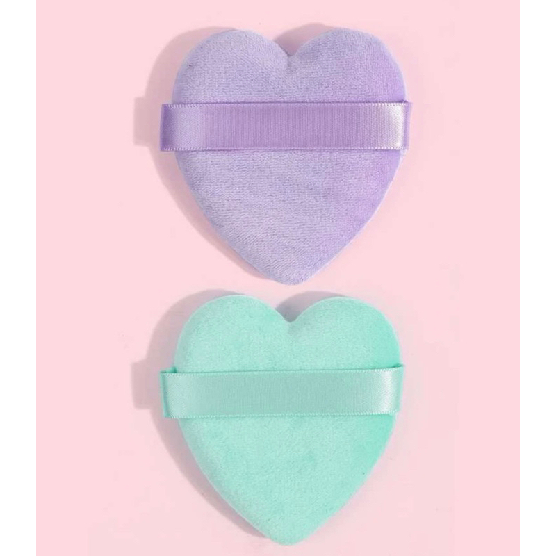 BEAUTYBUD Heart Shaped Powder Puffs | Shopee Philippines