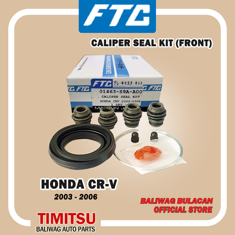 Disc Brake Caliper Seal Kit Front Honda CRV 2003-2006PART NO. 01463-S9A ...