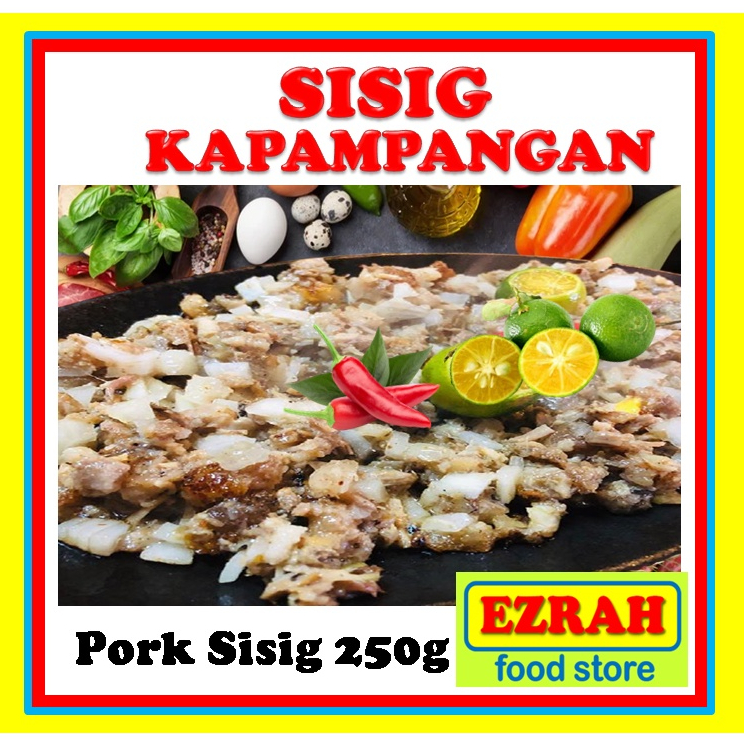 Pork Sisig Kapampangan 250g A traditional taste of slightly sour salty ...