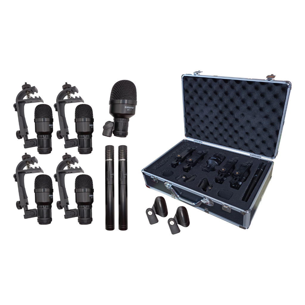 Drum Mic System QK-7 (Instrument microphone) | Shopee Philippines