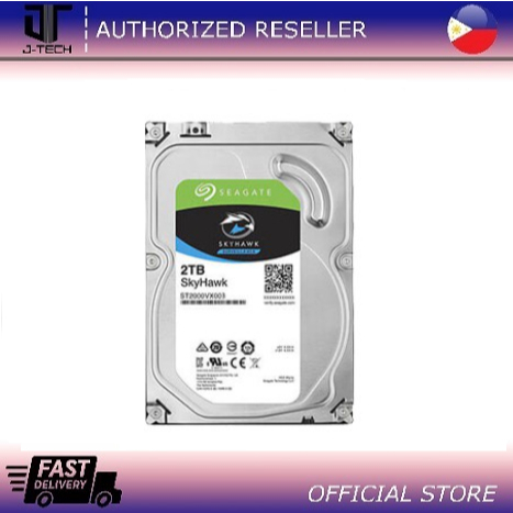 SEAGATE 2TB SKYHAWK SURVEILLANCE 3.5" SATA III 6GB/S 5900RPM INTERNAL ...