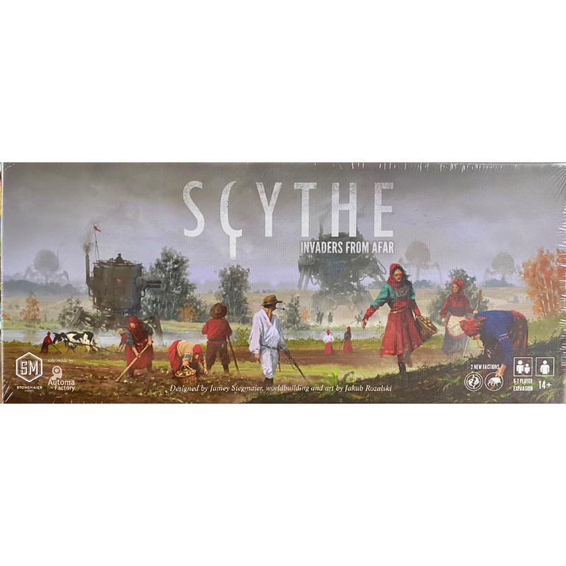 Scythe: Invaders from Afar Authentic Board Game Expansion | Shopee ...