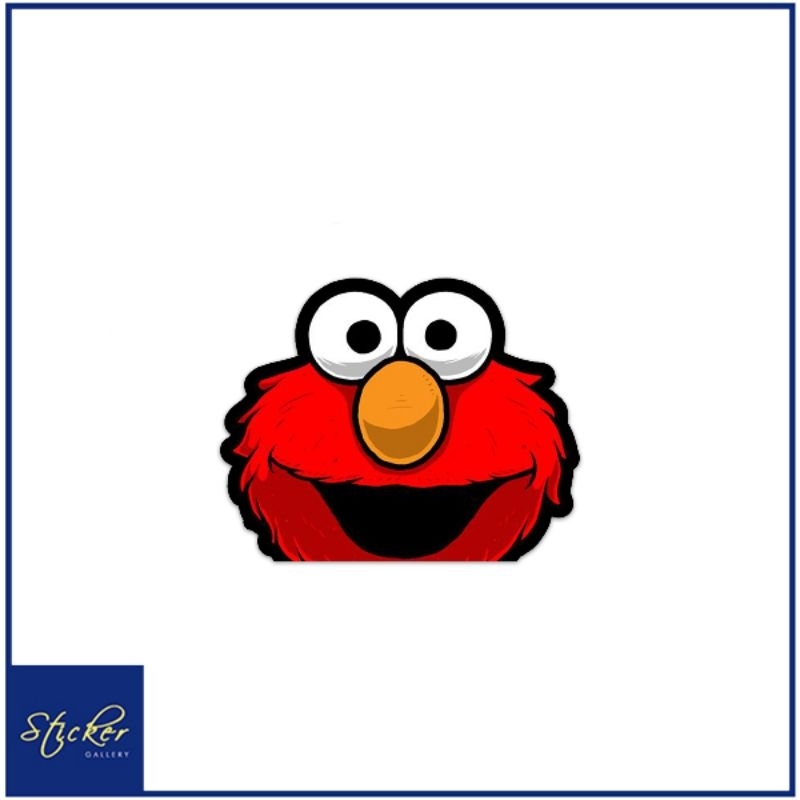 ELMO HEAD PEEKER WATERPROOF STICKER | Shopee Philippines