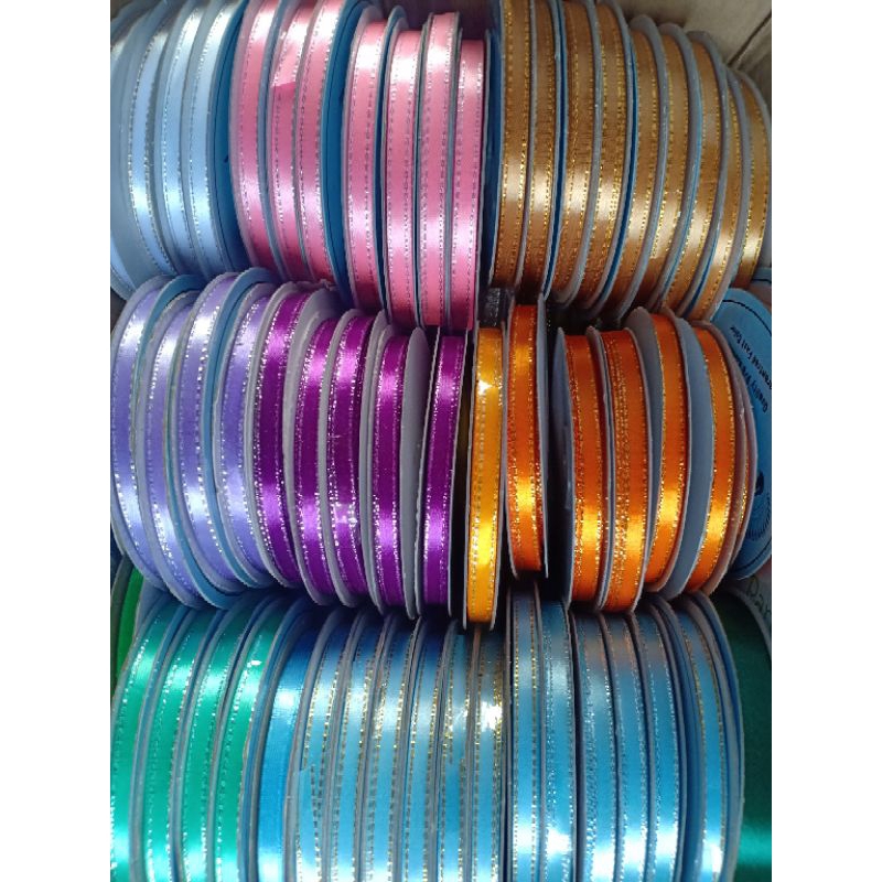 1/4 Satin Ribbon - 5 yards- for DIY Souvenirs | Shopee Philippines