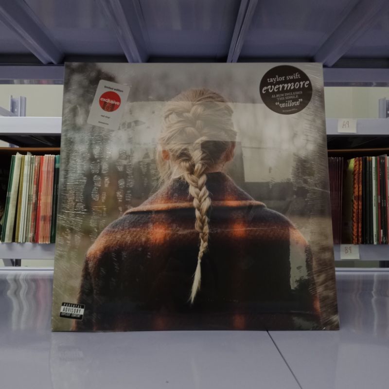 TAYLOR SWIFT Evermore Target Red Vinyl | Shopee Philippines