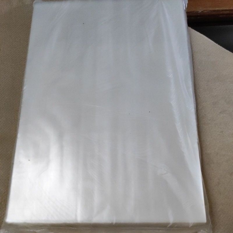 1kg Plastic Plain Cello Sheets OPP 9x13 or 12x18 inches | Shopee ...