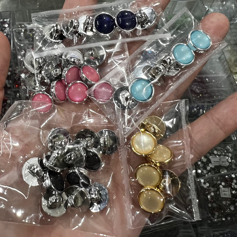 Barong Buttons with Rim (Per 6pcs) | Shopee Philippines