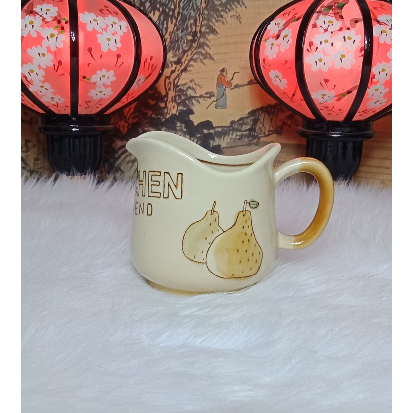 KITCHEN FRIEND STONEWARE MILK/OIL PITCHER - JAPAN | Shopee Philippines