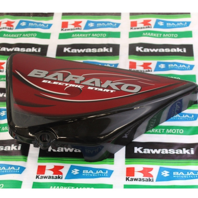 Side cover LH LEFT Kawasaki Barako 175 Genuine Parts 36034-5074-BQ ...