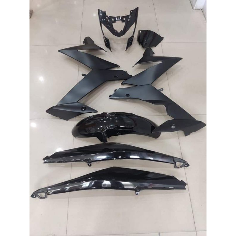 raider 150 fi full farings black set genuine (SGP). | Shopee Philippines