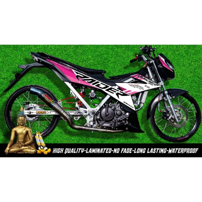 Suzuki Raider 150 Fi Stock Decals Sticker | Shopee Philippines