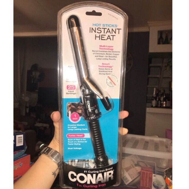 CONAIR 1 in. Curling Iron hot sticks instant heat | Shopee Philippines