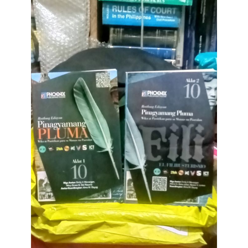 PINAGYAMANG PLUMA GRADE 10 3RD EDITION(USED BOOK) SOLD BY SET | Shopee ...
