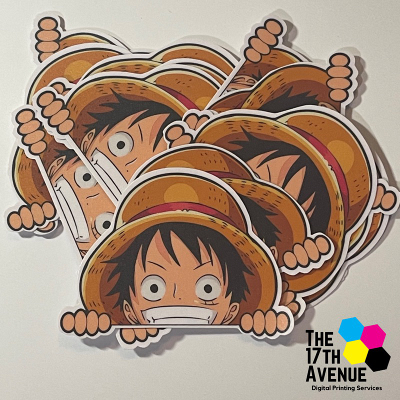 Luffy | One Piece | Anime Peekers Sticker | Shopee Philippines