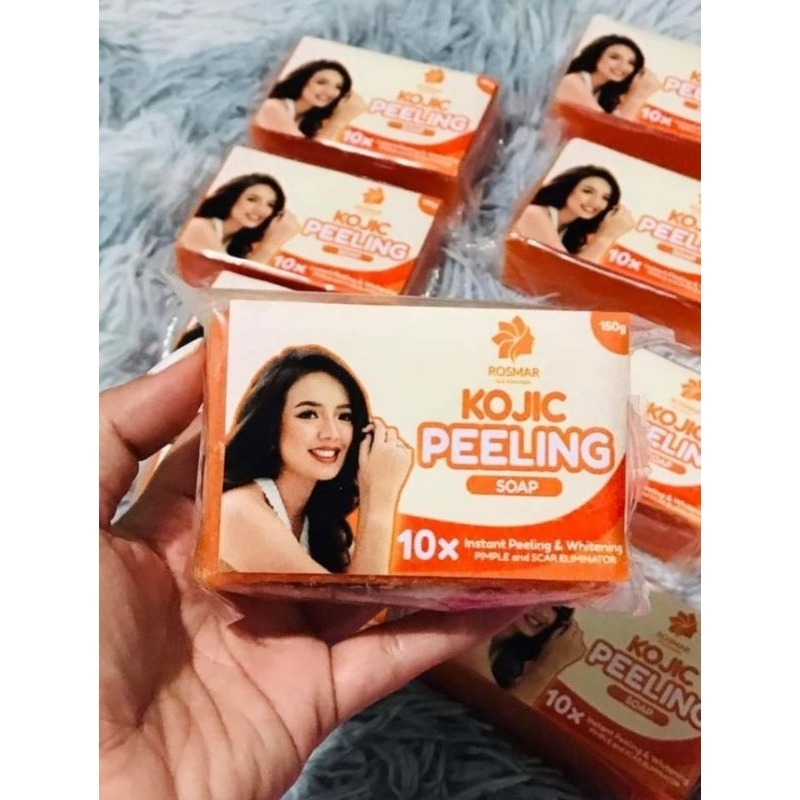 ROSMAR PEELING SOAP ORIGINAL 150g & GLUTA PEELING SOAP | Shopee Philippines