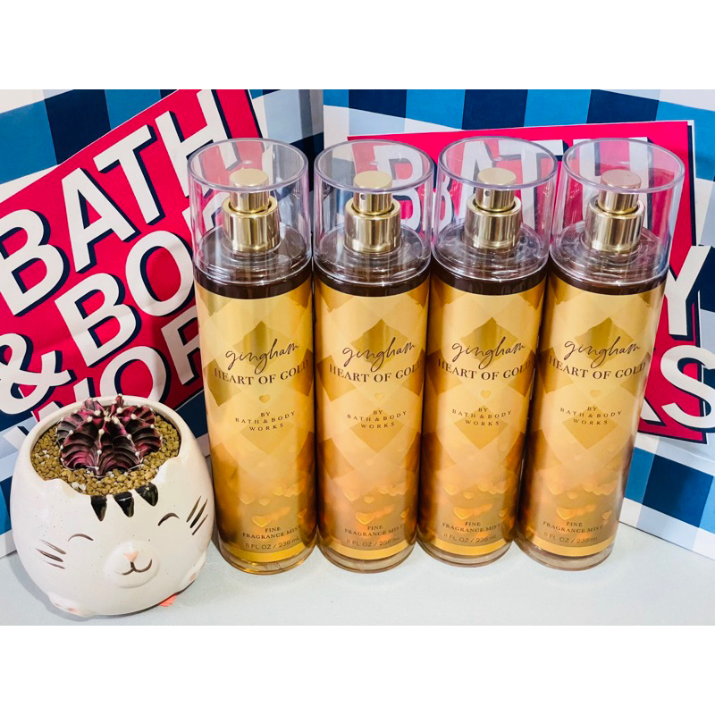 GINGHAM HEART OF GOLD Bath and Body Works | Shopee Philippines
