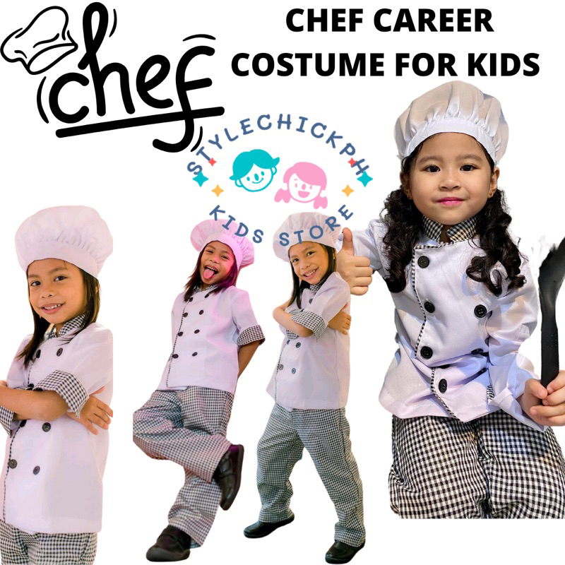 Career Chef Costume for kids | Shopee Philippines