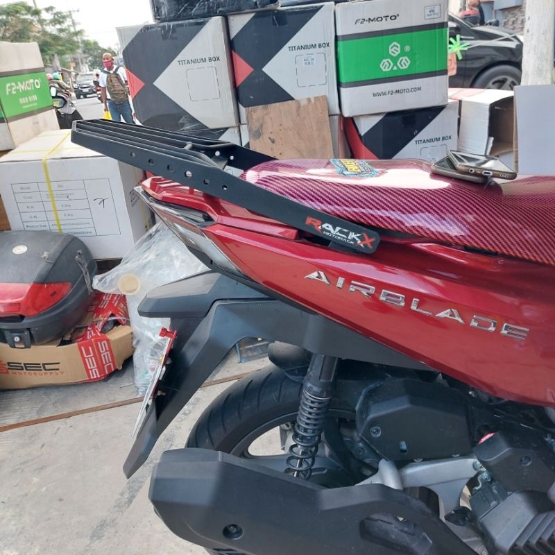 New Airblade 160 150 top box bracket heavy duty lifetime warranty ...