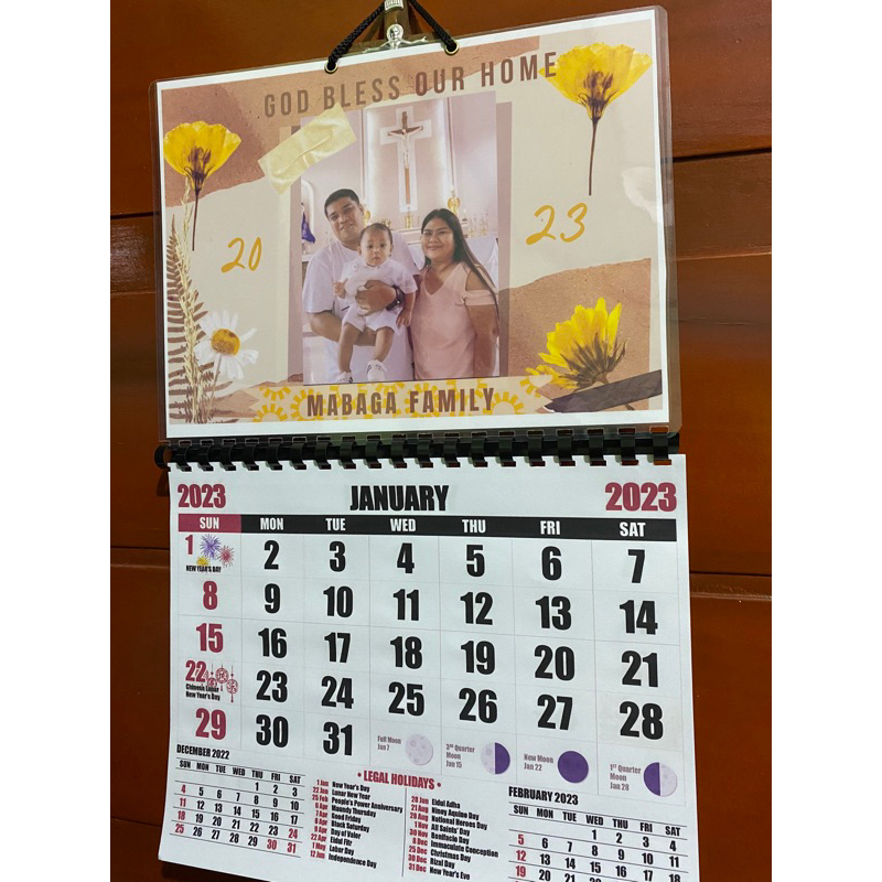 PERSONALIZED CALENDAR | Shopee Philippines