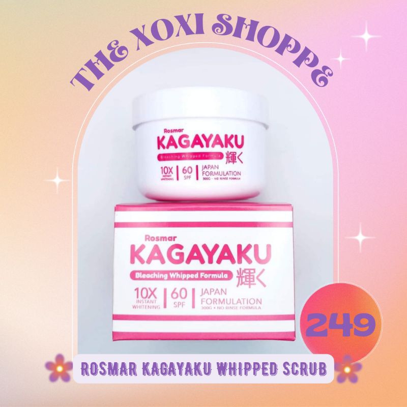 *WITH FREEBIE* Rosmar Kagayaku Bleaching Whipped Cream SPF 60 | x10 ...