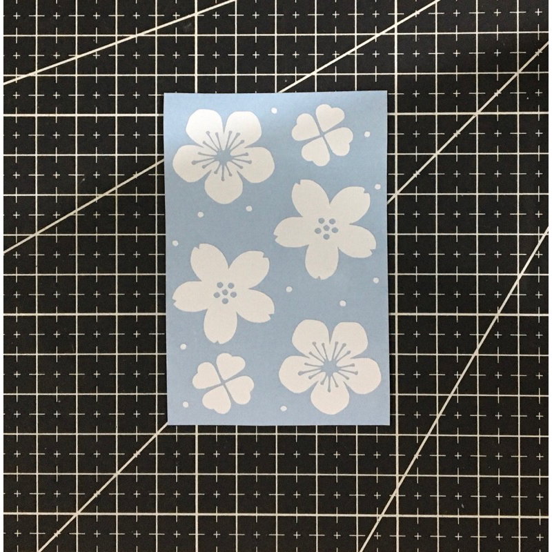 Hutao Boo-tao Ghost Decal Stickers Gift Set Genshin Impact White ...