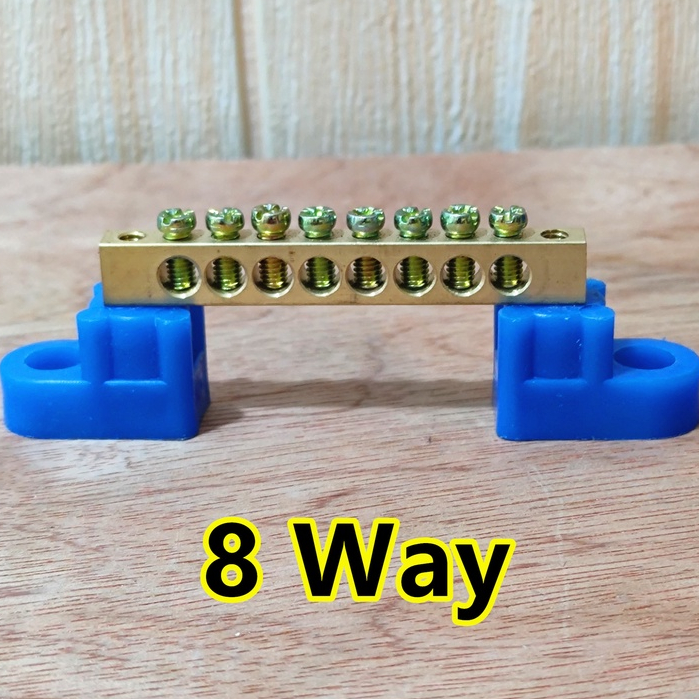 6x9mm Grounding Bus Bar 4ways 6ways 8ways 10ways 12ways 14ways 16ways ...