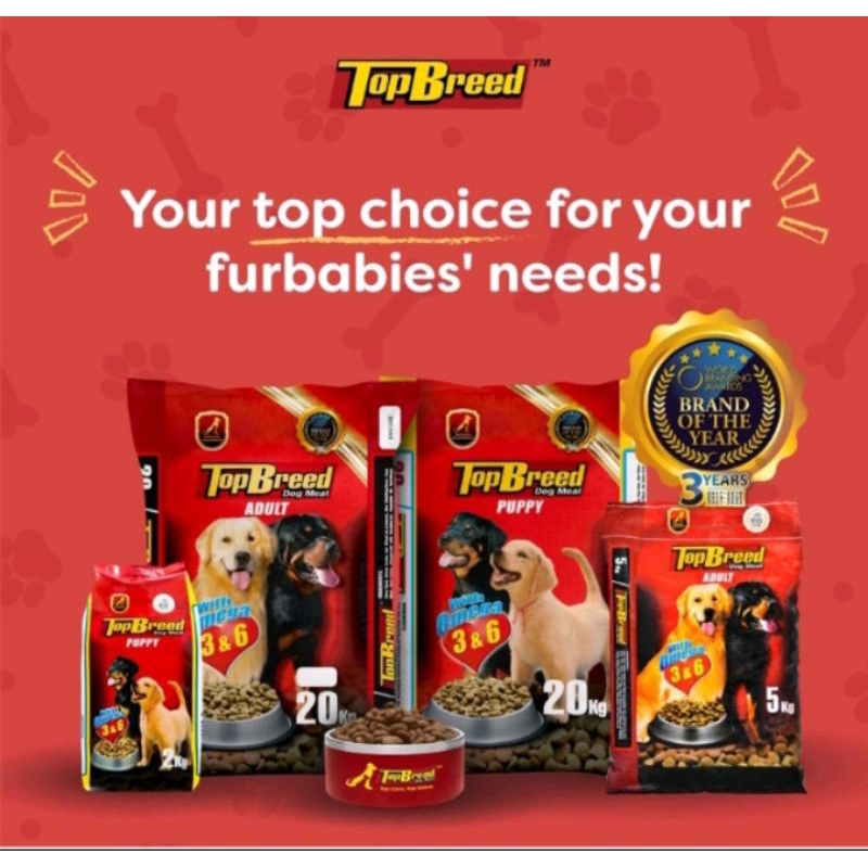 Topbreed adult puppy 1kl repacked | Shopee Philippines