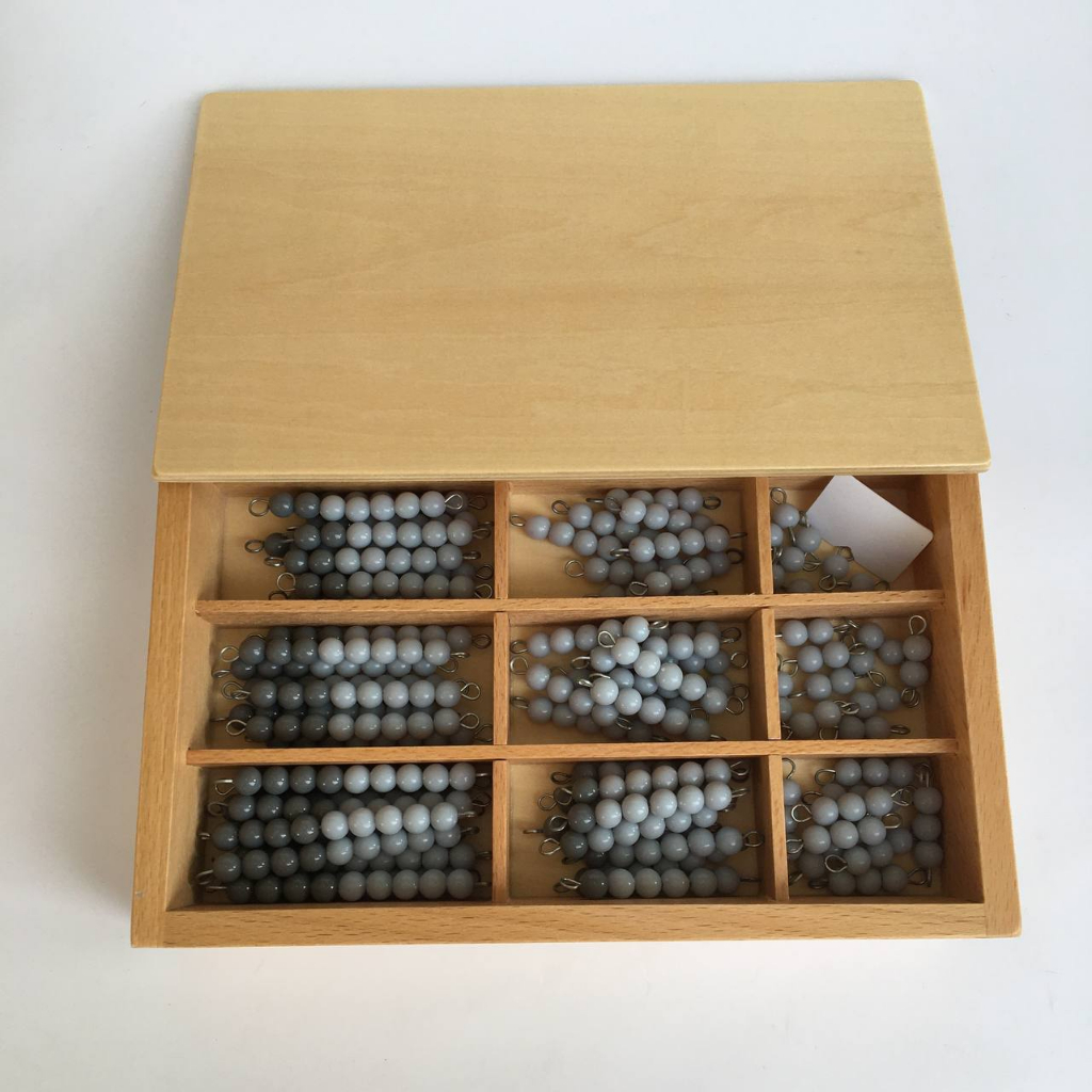 Bollie Baby Montessori Counting Beads (Checker Board Bead Bars ...