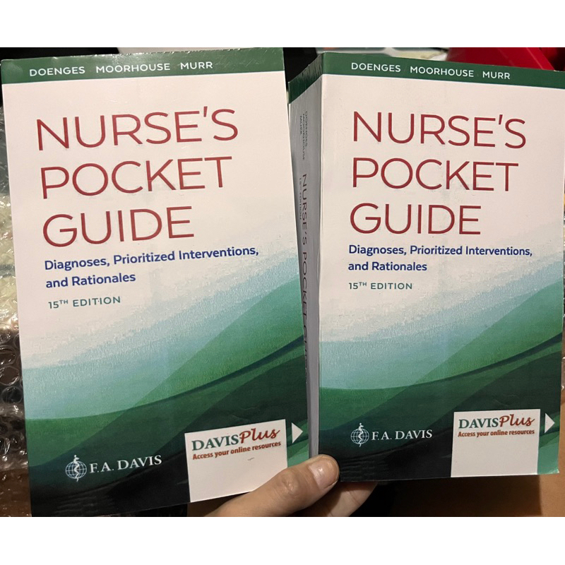 Nurses pocket guide NANDA 16th & 15th edition | Shopee Philippines