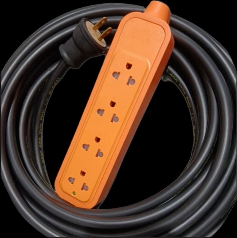 10 meters EXTENSION CORD HEAVY DUTY 16/2 ROYAL CORD, HEAVY DUTY RUBBER ...