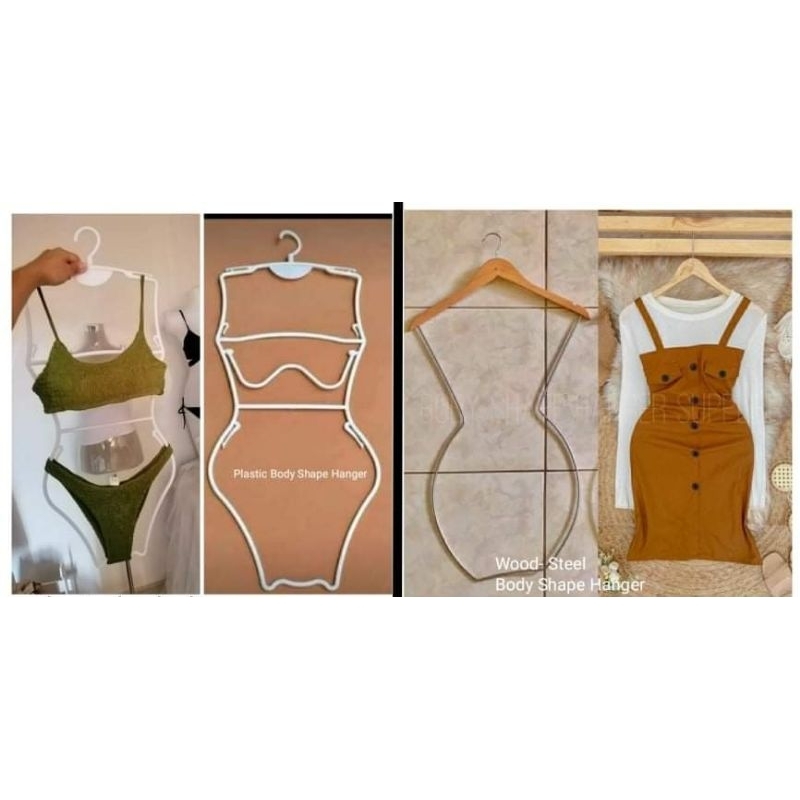 Wooden/plastic body shape hanger/hanger for all types of clothes ...