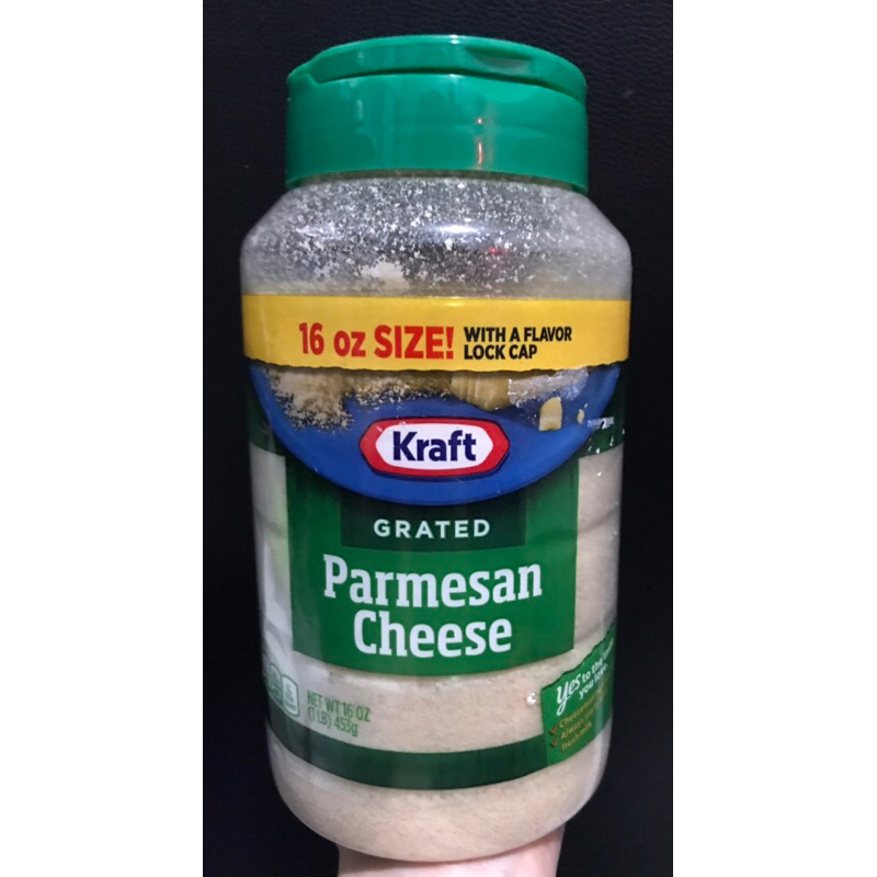 453g Kraft Grated Parmesan Cheese 16oz | Shopee Philippines